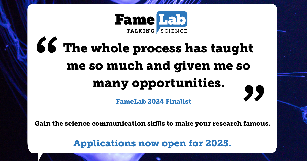 FameLab Australia 2025